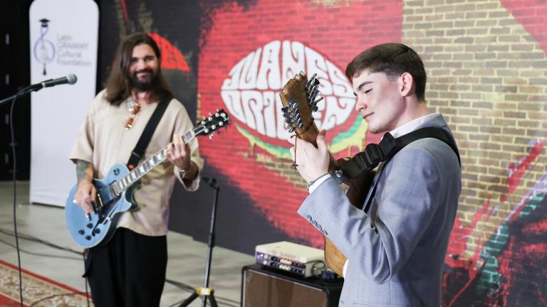 Xavier Cintrón Receives Latin Grammy Cultural Foundation’s Juanes ...