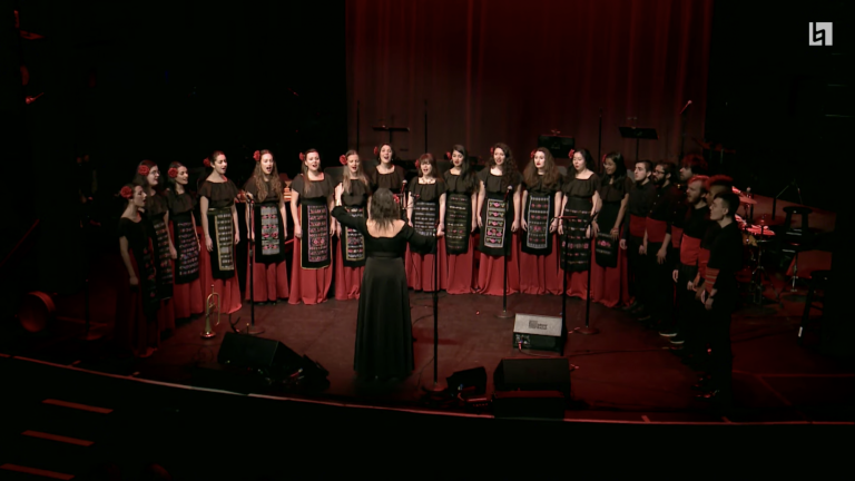 Pletenitsa Balkan Choir - 'Aishinko Pilya Shareno' | Berklee