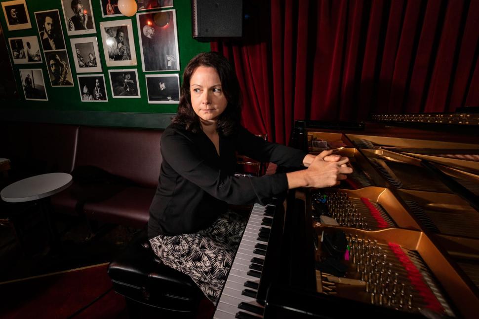 Kris Davis Makes DownBeat Cover with New Village Vanguard Classic | Berklee