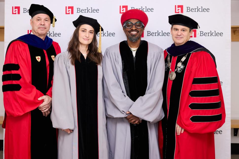 Berklee Honors André 3000 and Sara Bareilles at 2025 Commencement | Berklee