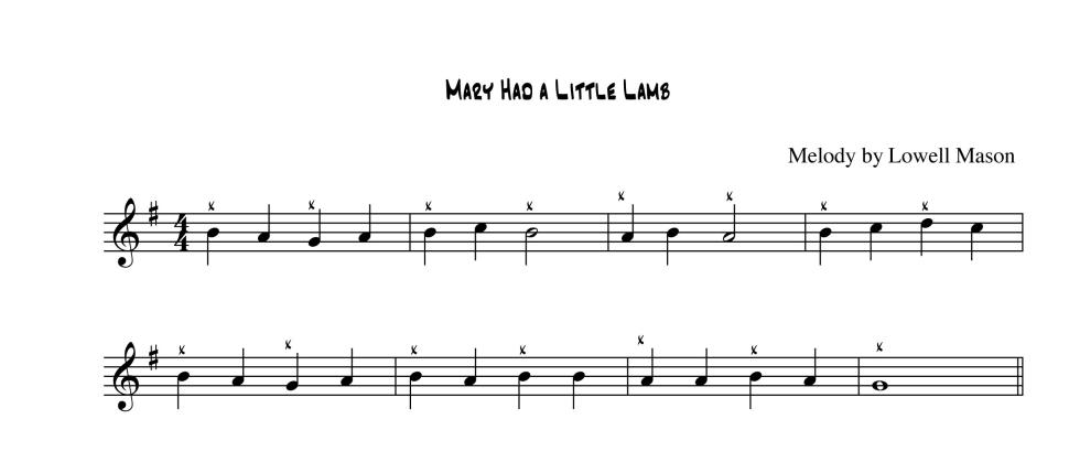 Five Levels: Variations on a Simple Melody as an Intro to Improvisation ...