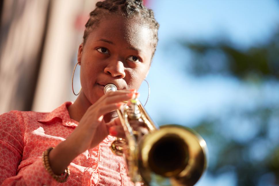'That Trumpet Chic': Student Finds Mentorship at Berklee | Berklee